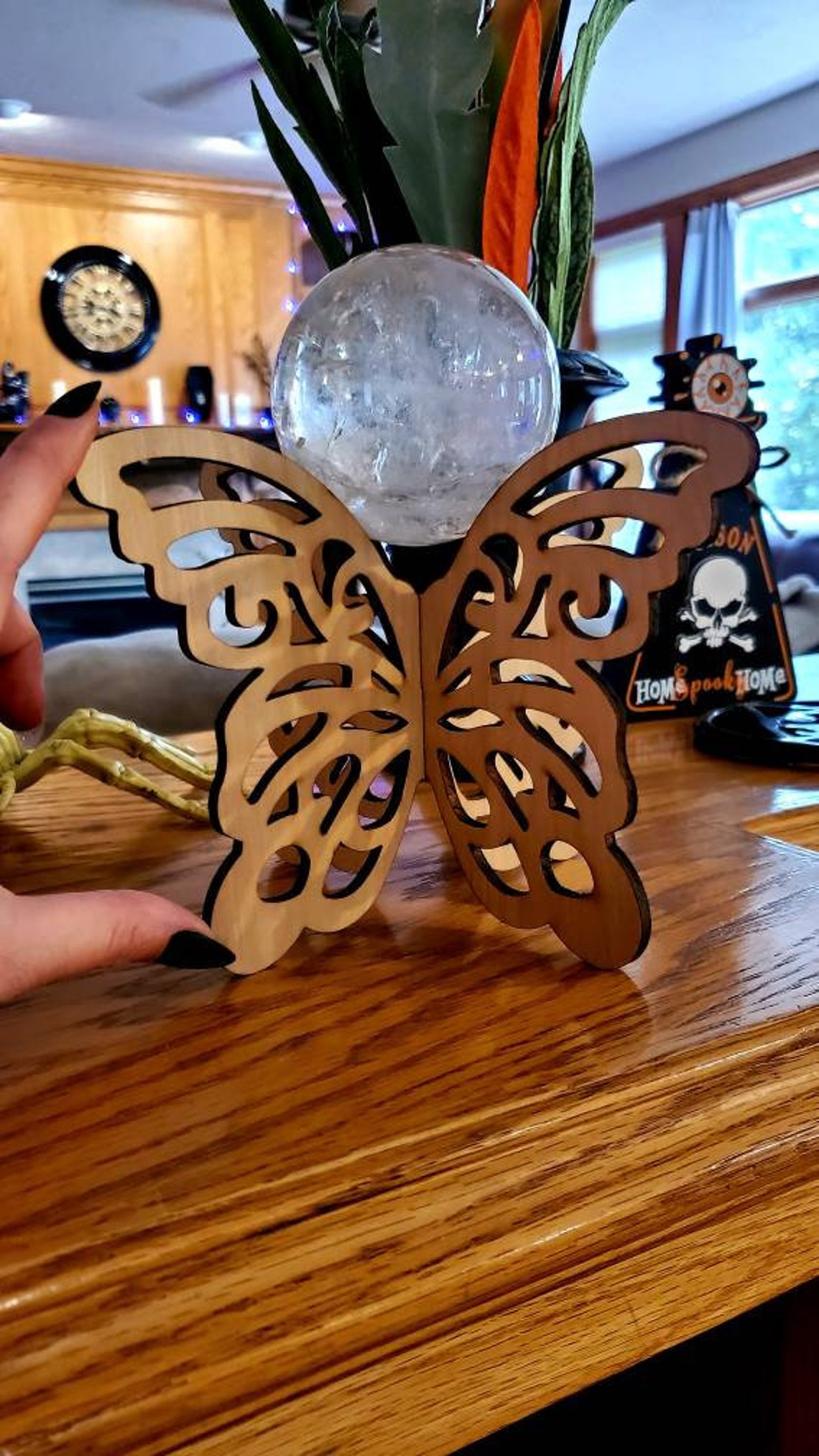 Xl Butterfly Interlocking Sphere Stand// MADE TO ORDER - Etsy