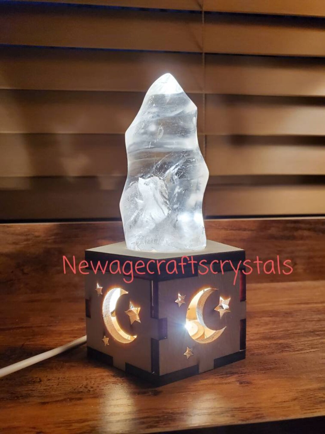 Moon and Star Light Stand // MADE TO ORDER - Etsy