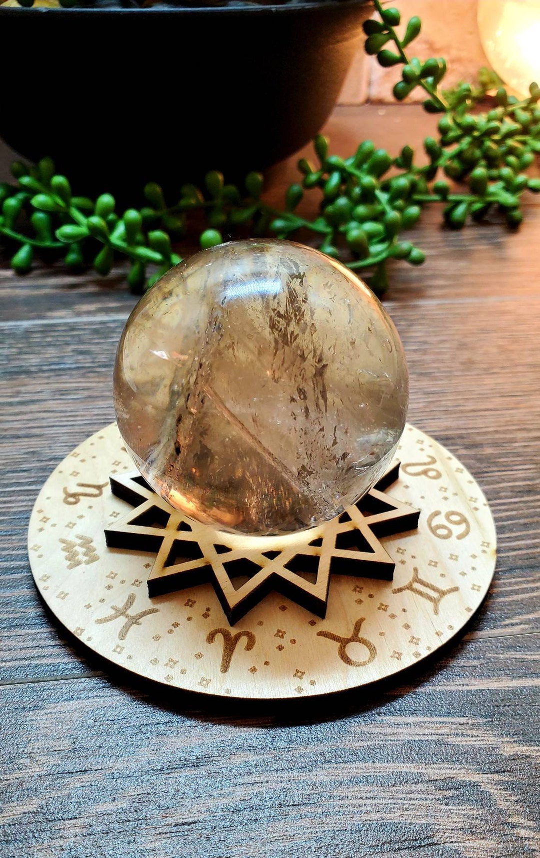 Zodiac Sphere Stand// Globe Stand// Crystal Ball Stand - Etsy