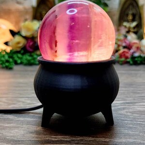 Cauldron Light Sphere Stand - Etsy