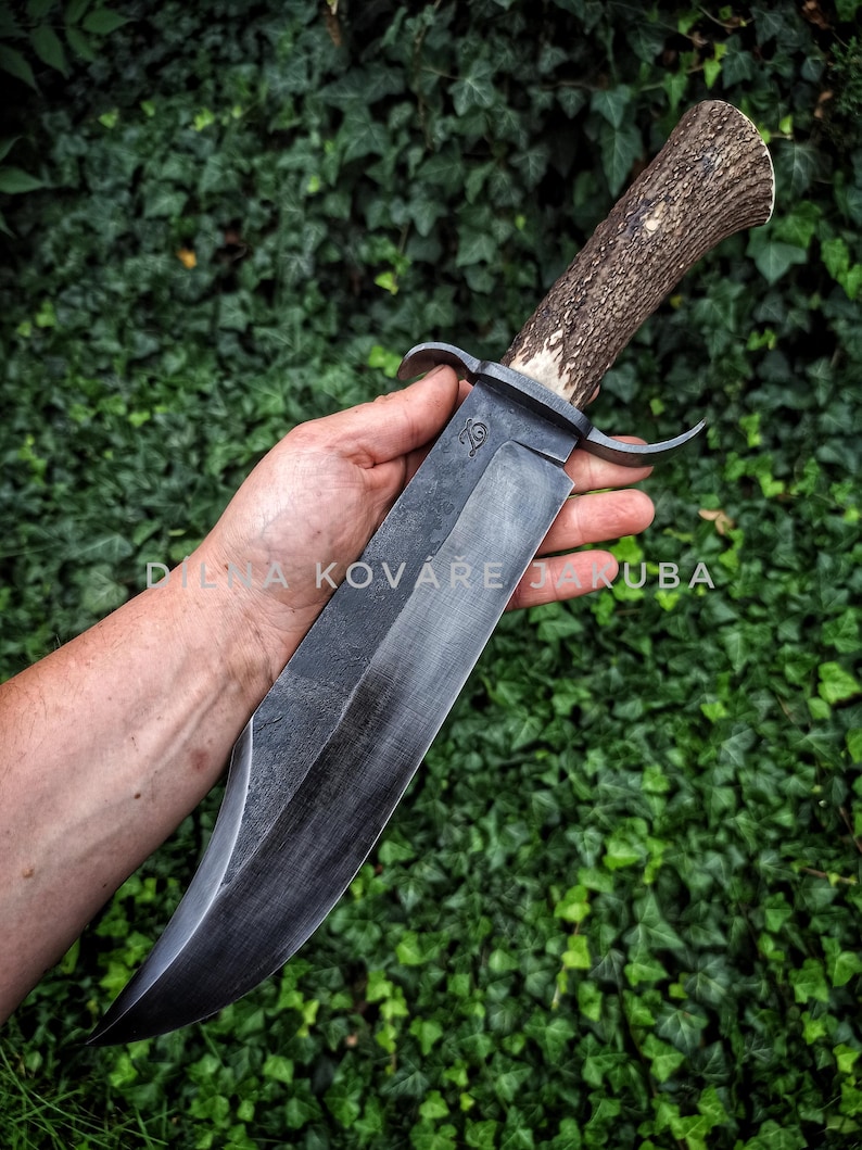 Very Large Bowie Style Kitchen Knife - Etsy