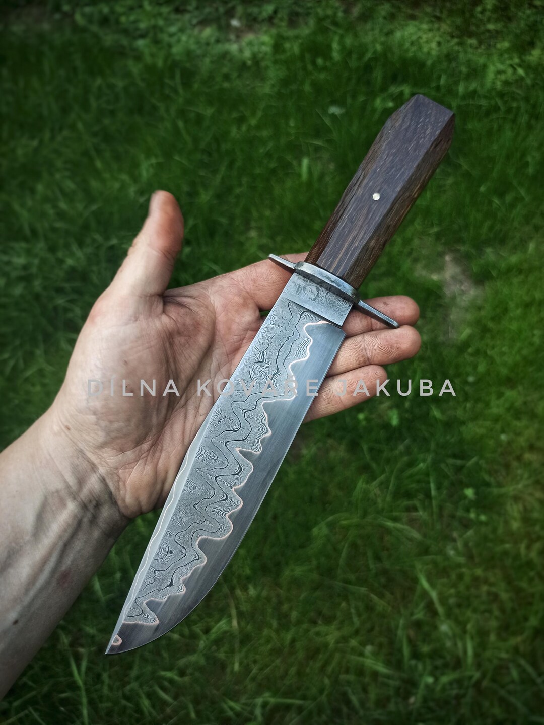 Luxurious Cumai Damascus Bowie Style Kitchen Knife - Etsy