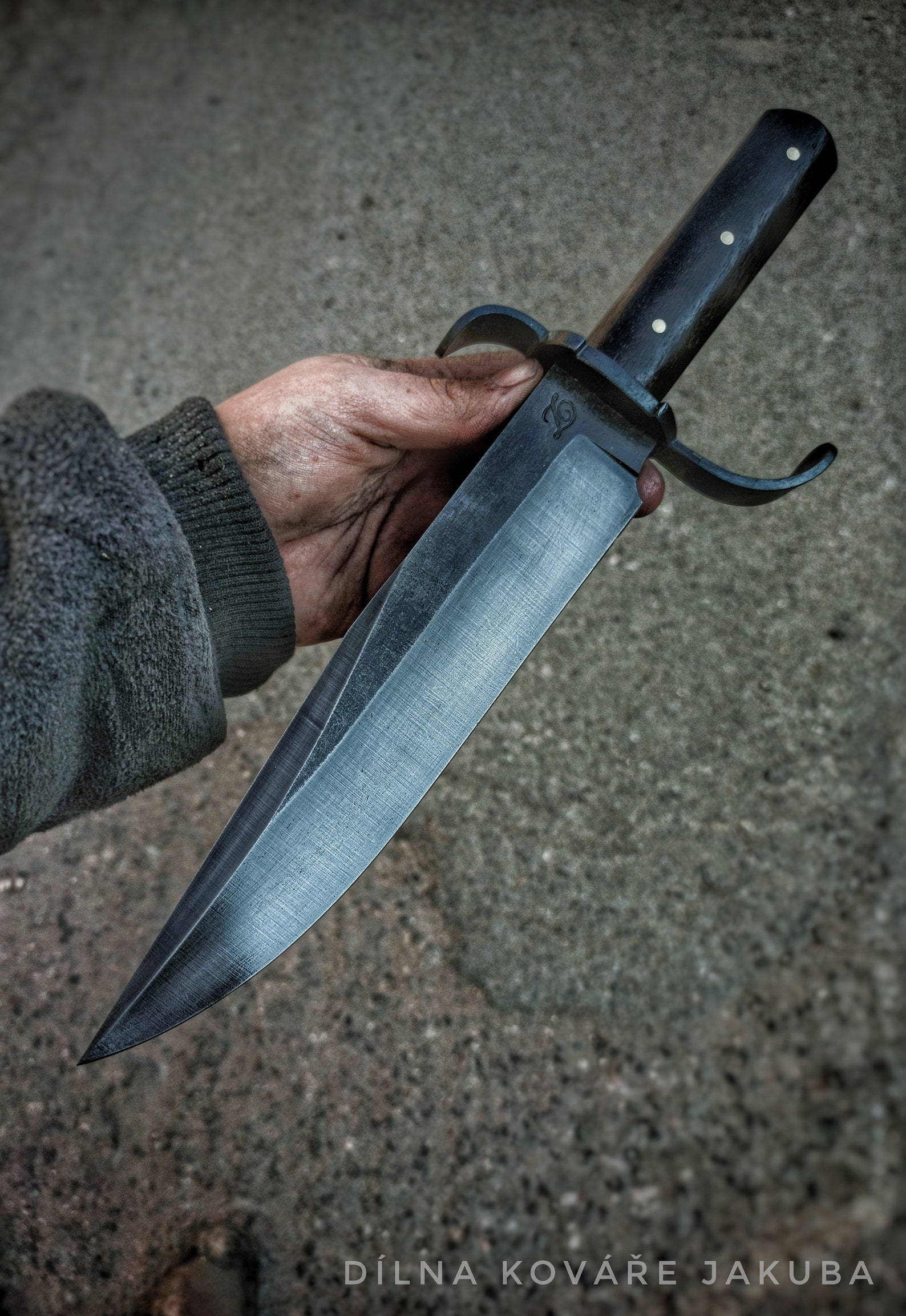Large Bowie Knife - Etsy
