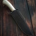 Very Large Bowie Style Kitchen Knife - Etsy