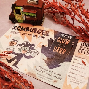 Bigtop/zomburger Postcard Sized Prints - Etsy