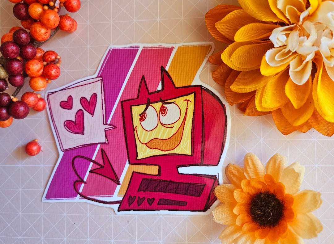 Edgar Electric Dreams Waterproof Vinyl Sticker - Etsy