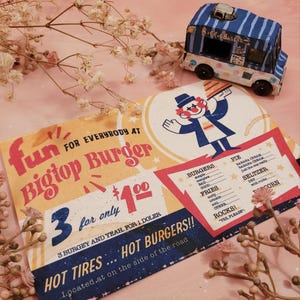 Bigtop/zomburger Postcard Sized Prints - Etsy