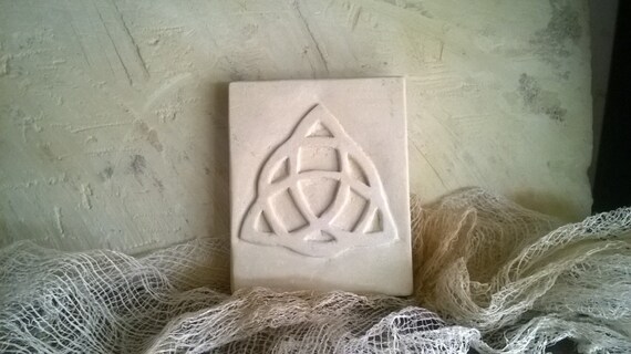 Triskele Triskelion Triskell Carved on Stone Celtic Symbol | Etsy