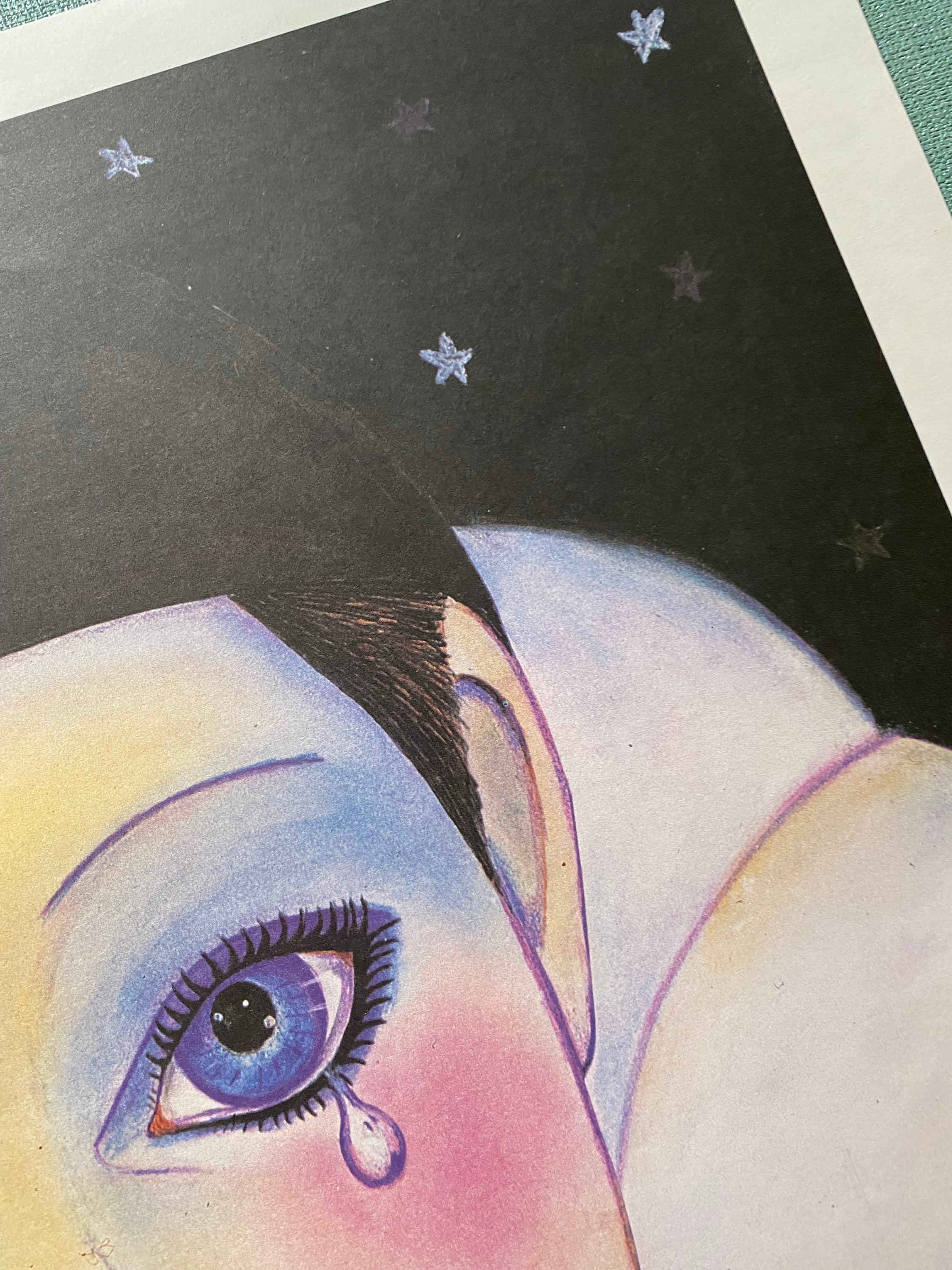 Pierrot and His Harp Pierrot Poster | Etsy