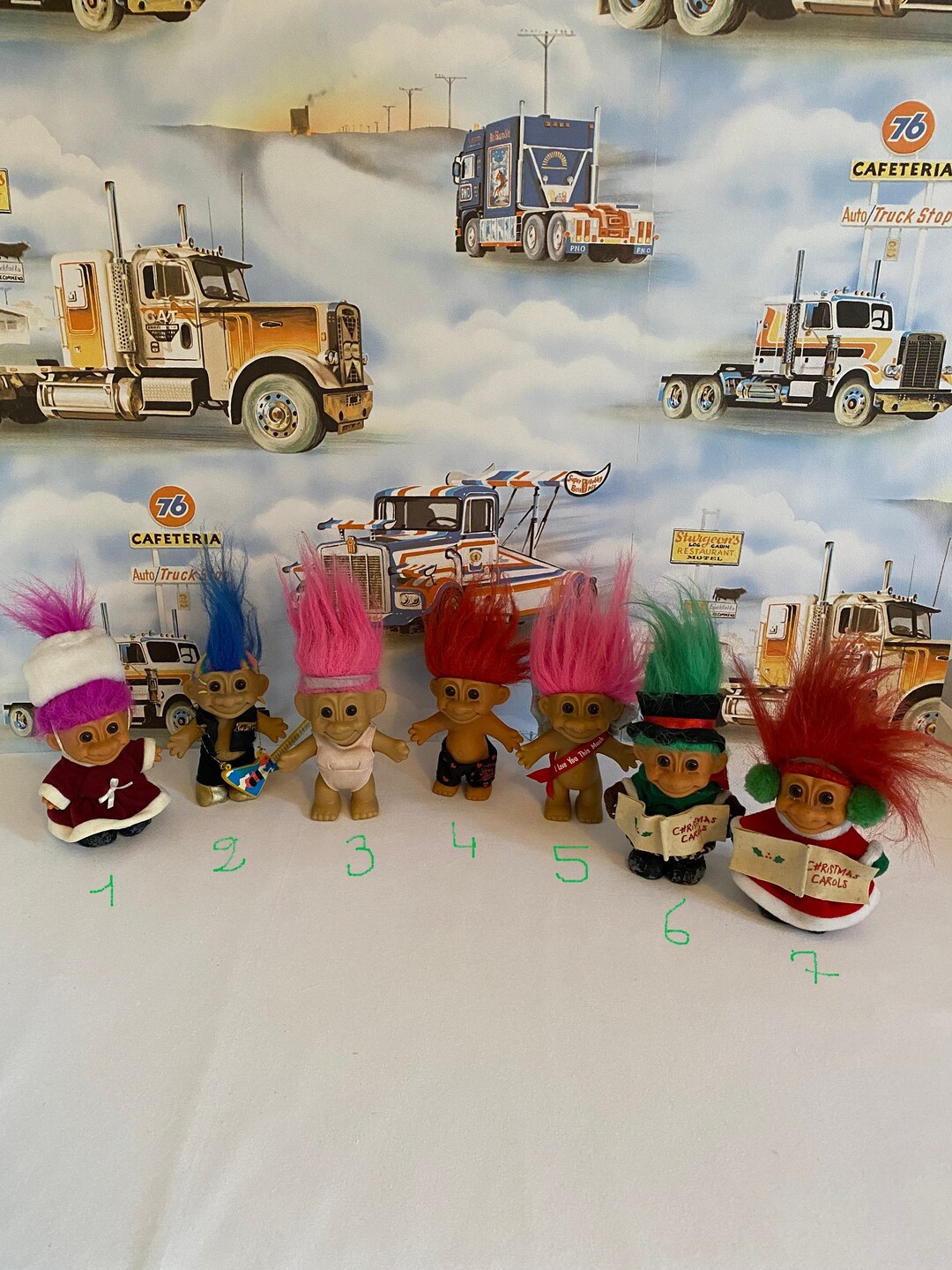 Troll, Troll Figurine, Trolls, Vintage Figurine, Retro Figurine, Russ ...