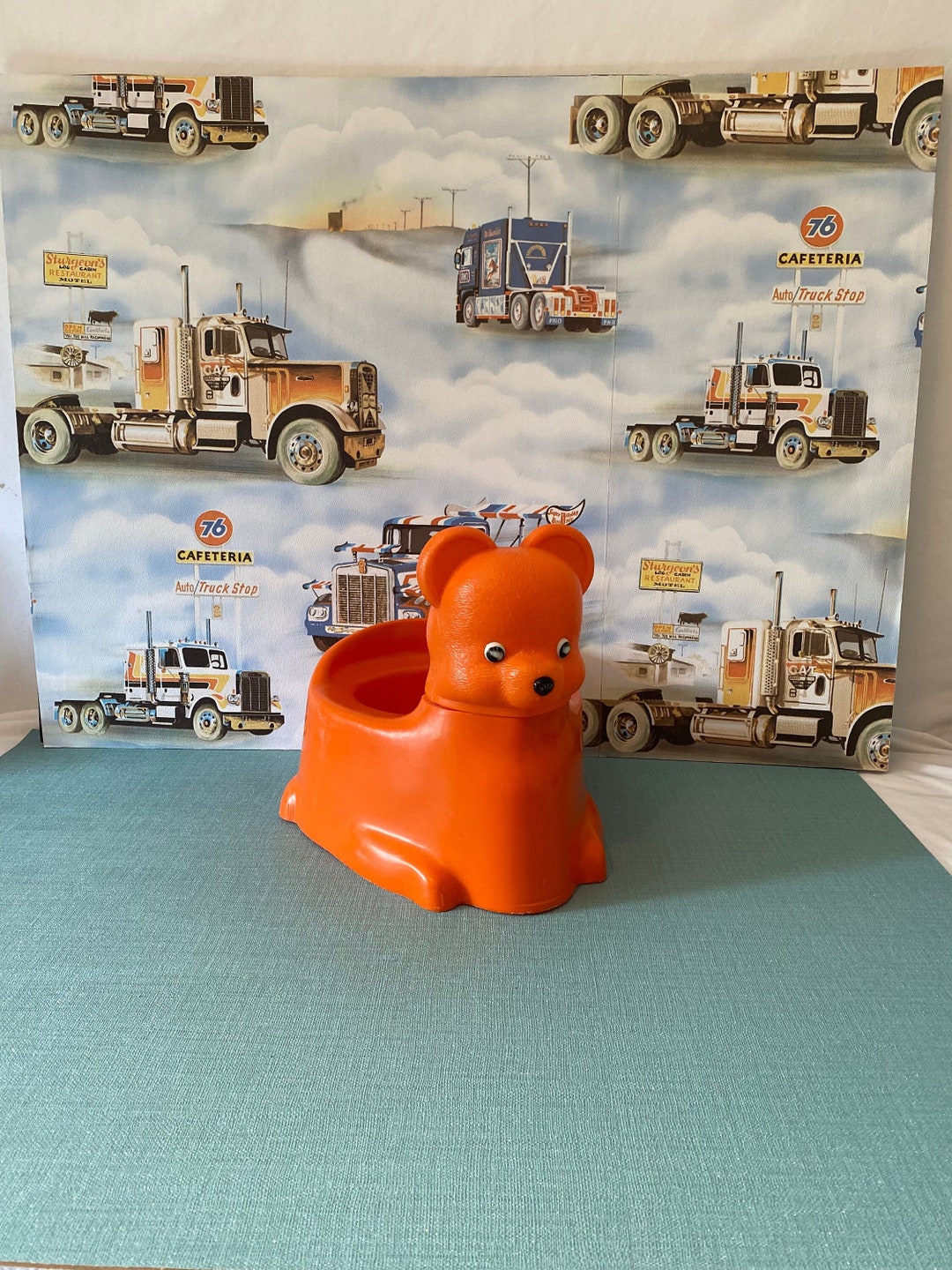 Chamber Pot, Pee Pot, Pee Learning Potty, Vintage Chamber Pot, Teddy ...