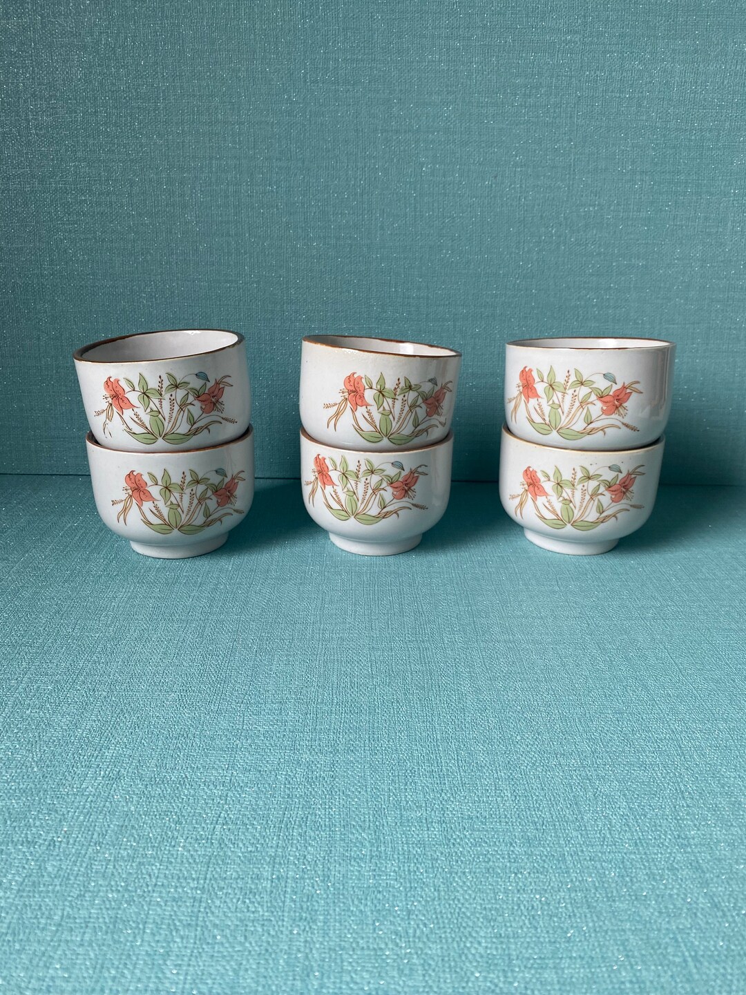 Vintage Cups, Korean Bowl, Small Chinese Bowl, Vintage Chinese Cup ...