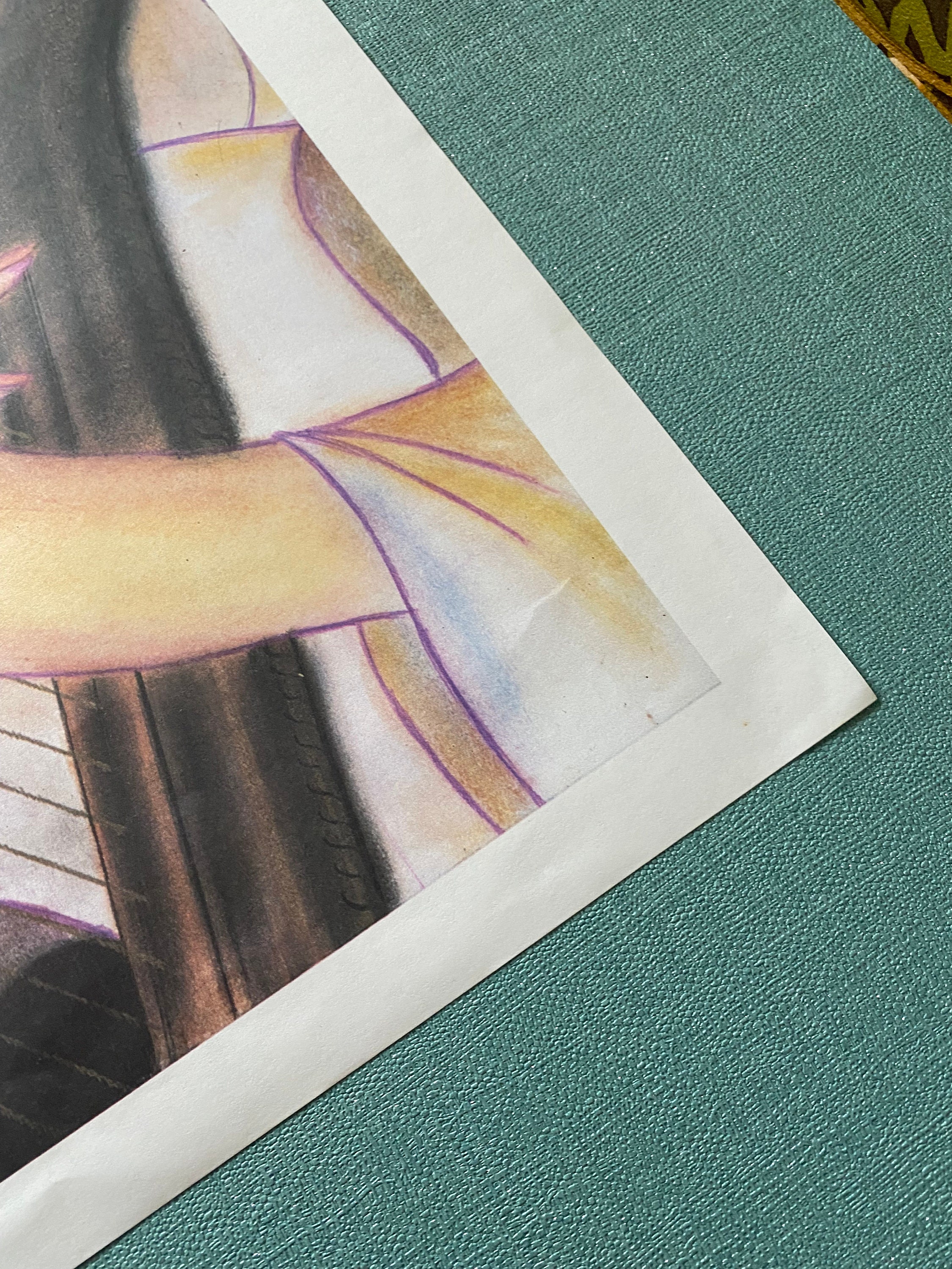 Pierrot and His Harp Pierrot Poster | Etsy