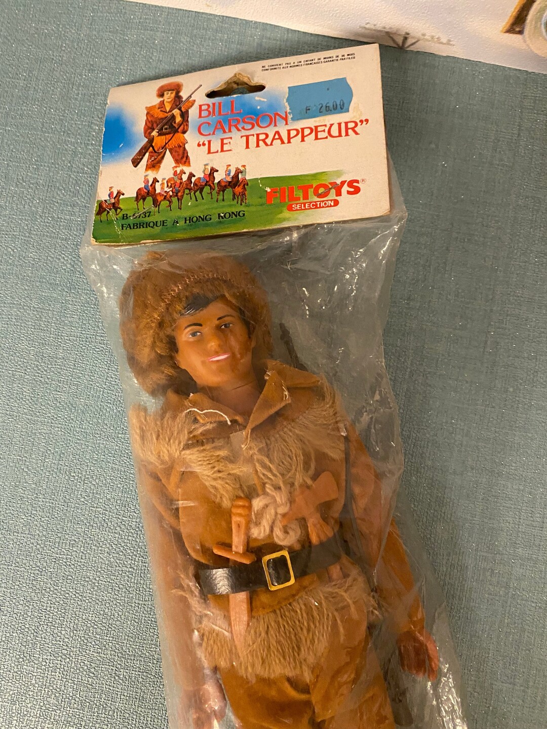 Bill Carson Doll, Bill Carson, Kit Carson, Trapper Doll, Davy Crockett ...
