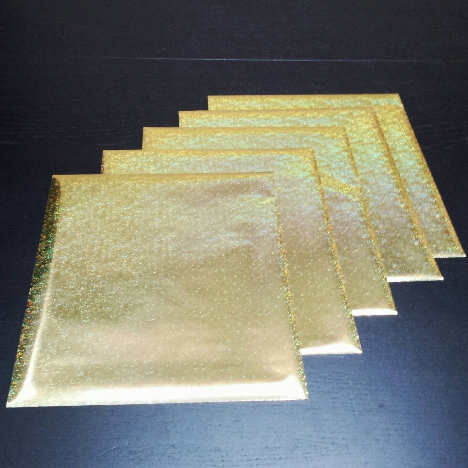 Holographic Gold Glitter Heat Toner Laser Foil 8 X 10 Inches Toner ...