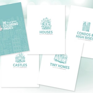 36 Coloring Pages | Living Spaces Theme | Printable Coloring Pages ...