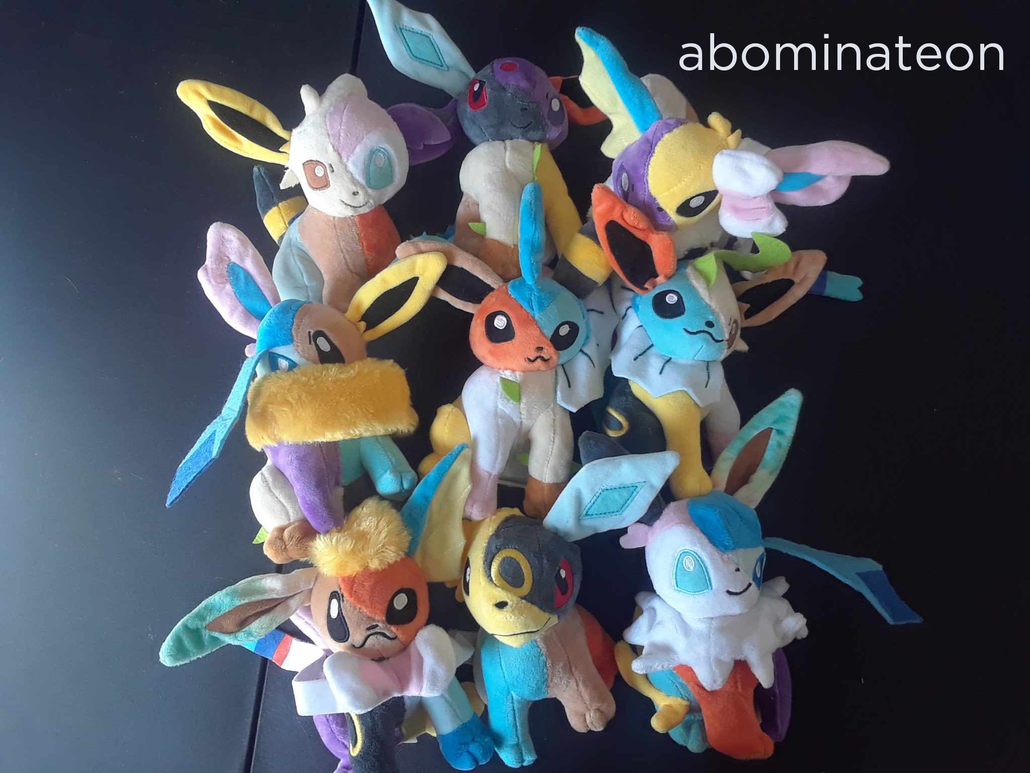 Eevee plush set store