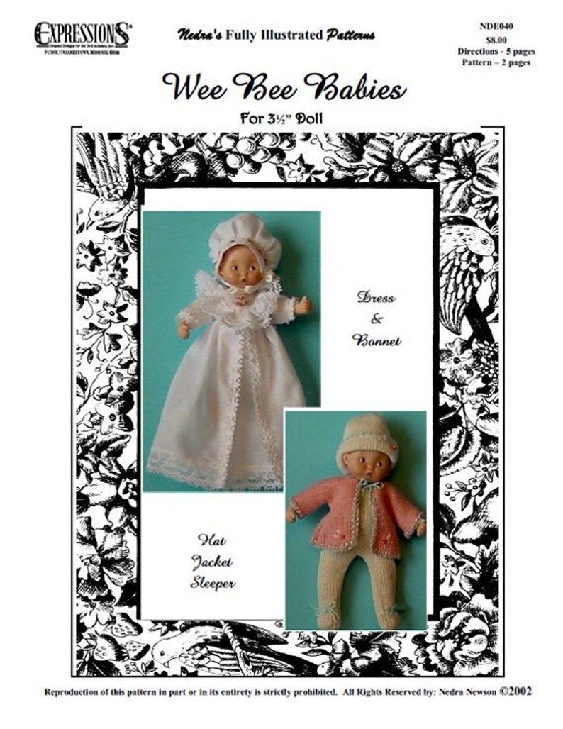 4" Wee Bee Babies - Etsy