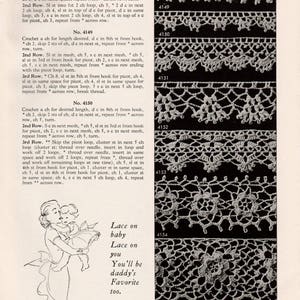 81 Vintage Crochet Edging Patterns Crochet Lace Pattern PDF - Etsy