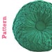Round Smocked Pillow Pattern Mid Century Pillow PDF DOWNLOAD Throw ...