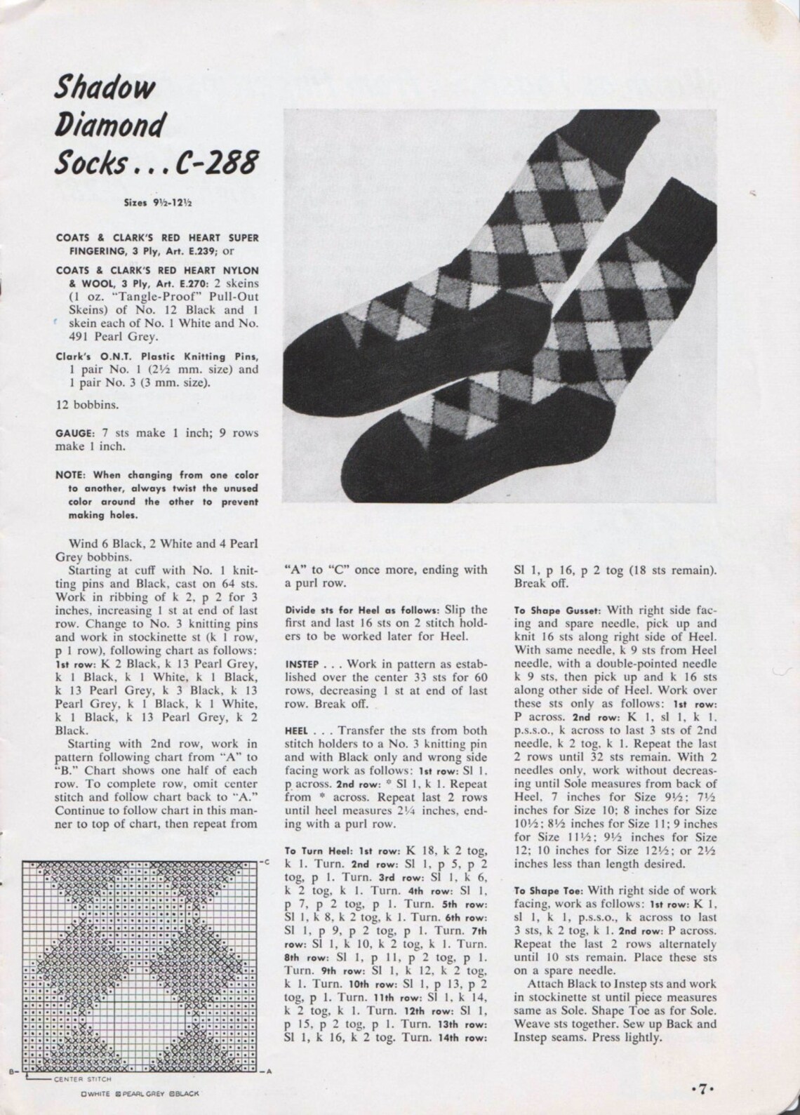 1955 Vintage Knitting Book COATS & CLARK No. 316 PDF Instant Download ...