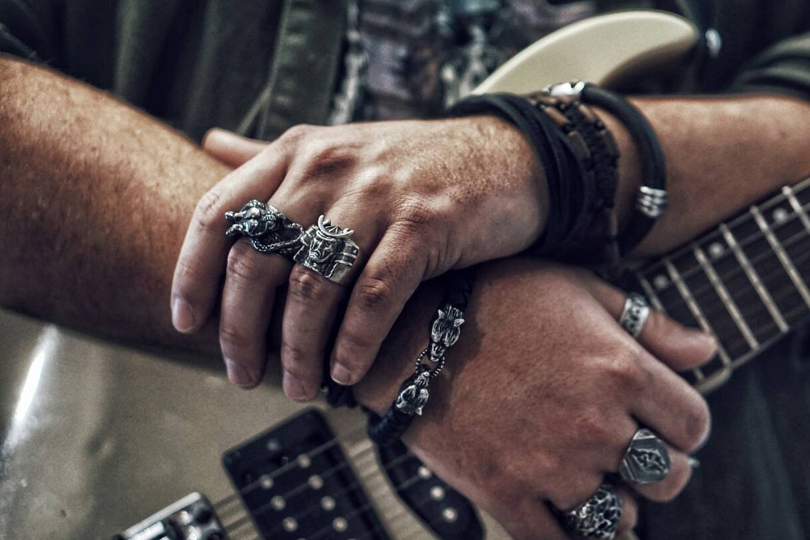 Samurai Japan Ring 925 Silver for Men Warrior ring Samurai | Etsy