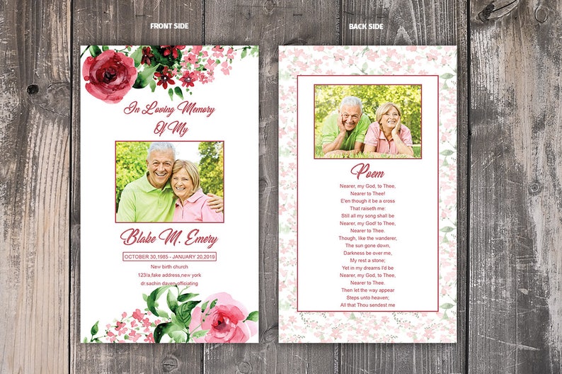 Prayer Card Template For Word - Toptemplate.my.id