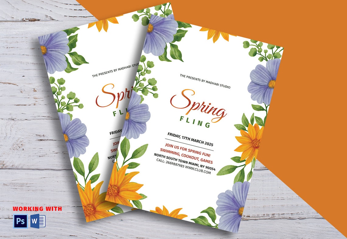 Spring Fling Flyer Spring Fling Invitation Spring Fling - Etsy Spring Fling Flyer Spring Fling Invitation Spring Fling - Etsy