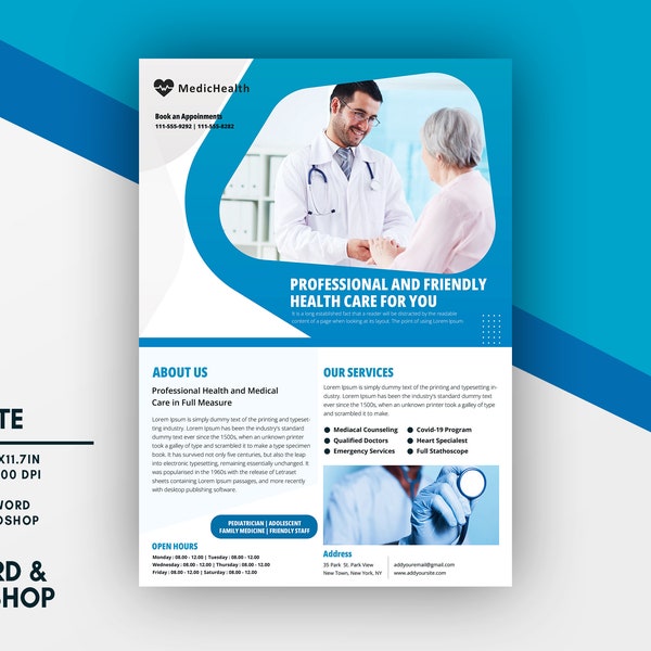 Medical Promo Flyer - Etsy