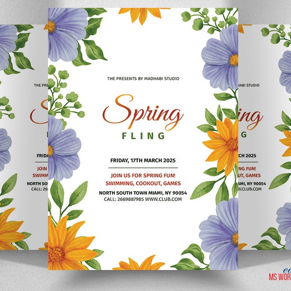 Spring Word Art - Etsy