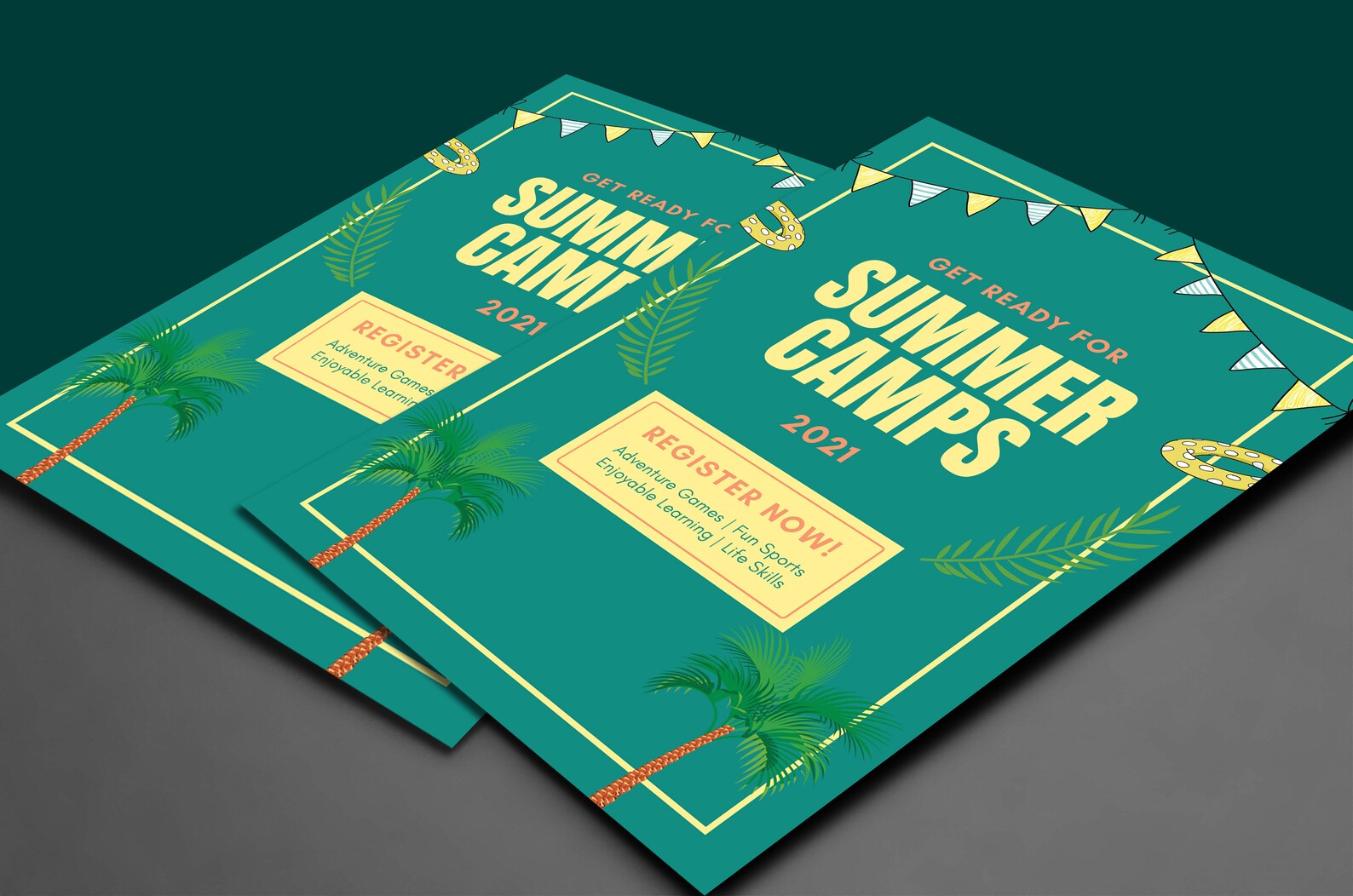 Instant Download Summer Camp Invitation Summer Camps Flyer | Etsy