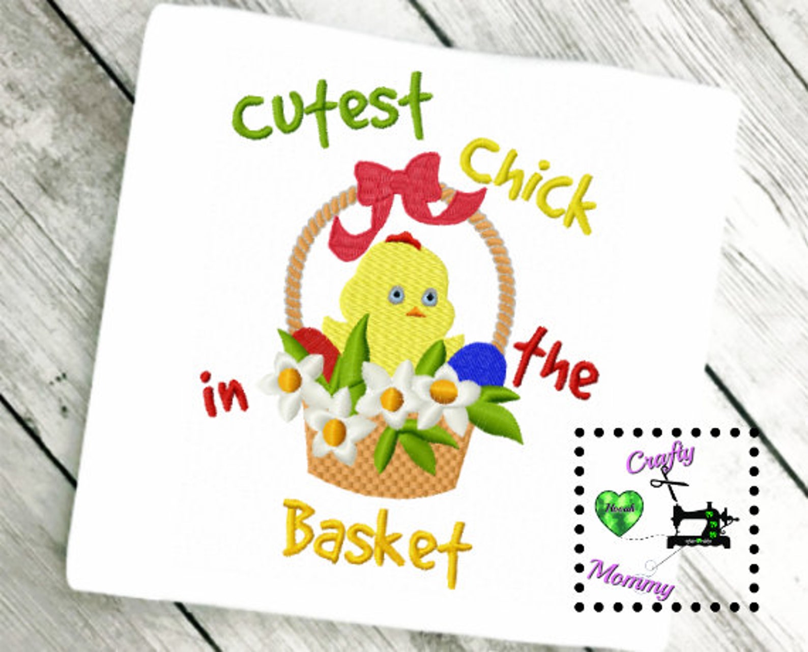 Easter Chick Embroidery Cute Chick Embroidery Kids - Etsy