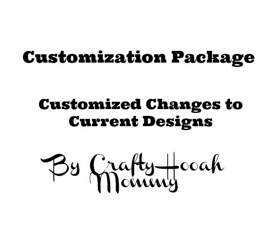 Embroidery Design Customization Package Current Embroidery | Etsy