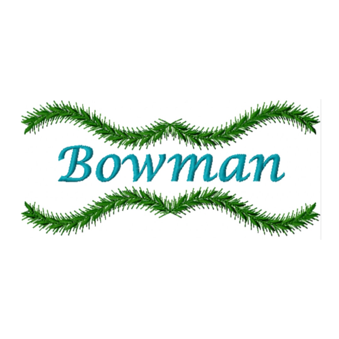 Split Monogram Embroidery Design Split Font Embroidery Design Wedding ...