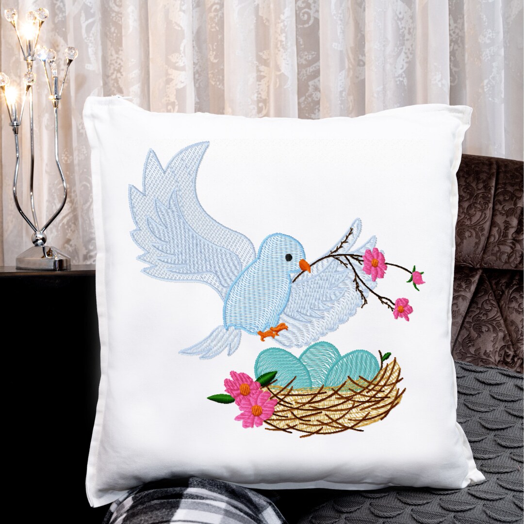 Dove Embroidery Design - Sketch Embroidery Design - Sketch Dove ...