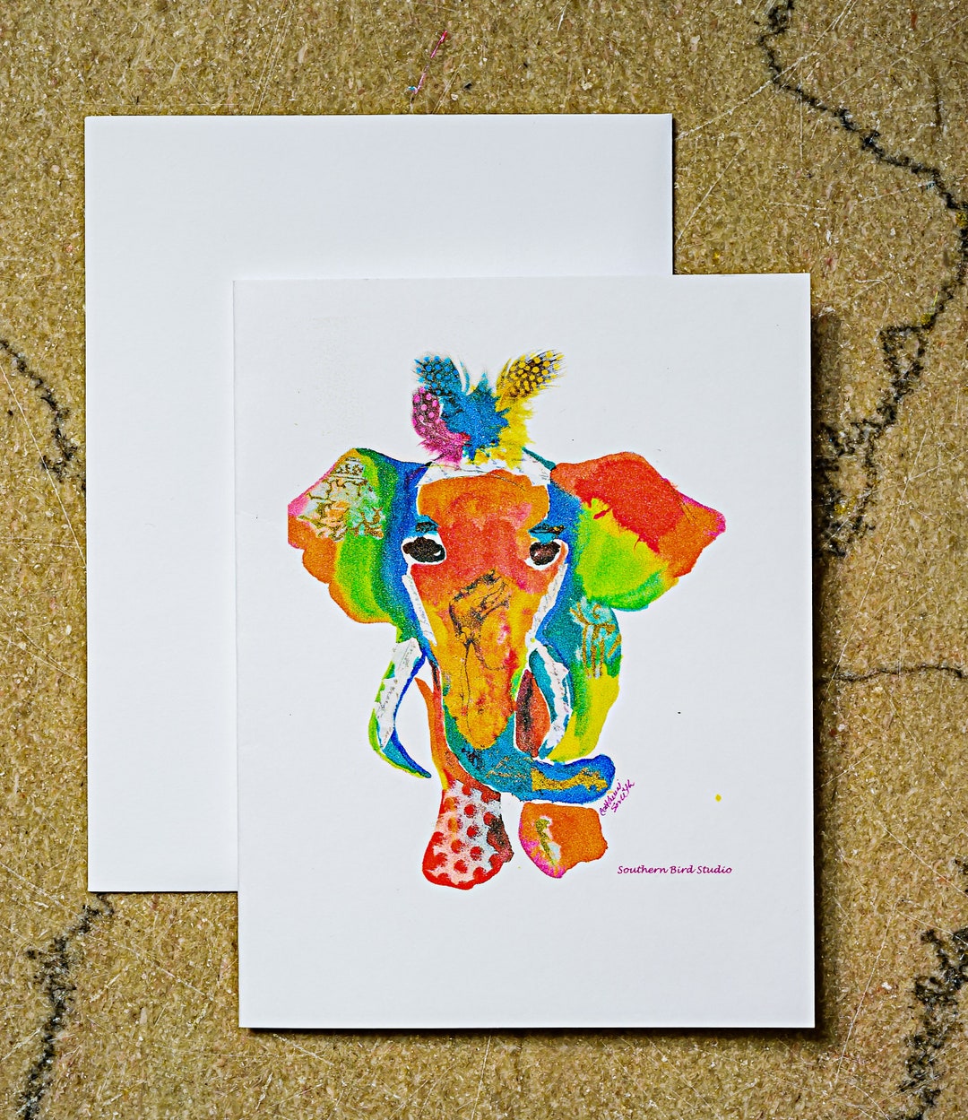 Elephant, Note Cards, Greeting Cards, Blank Cards, Gifts for Her, Gifts ...