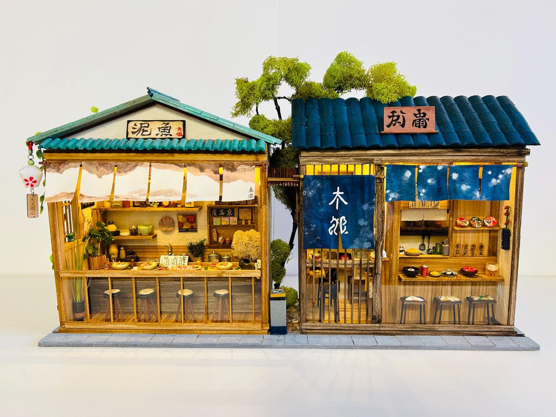 Simon J. Japanese Restaurant Miniature - Etsy