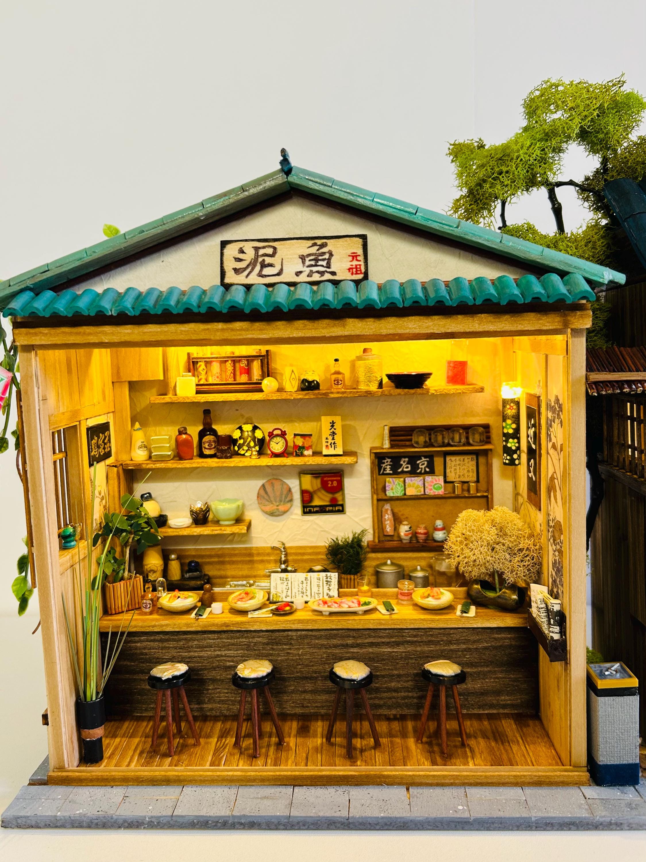 Simon J. Japanese Restaurant Miniature - Etsy