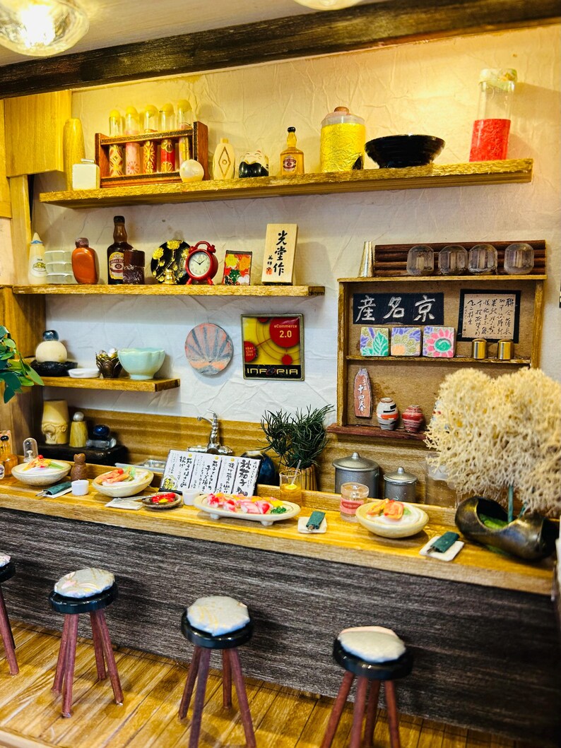 Simon J. Japanese Restaurant Miniature - Etsy
