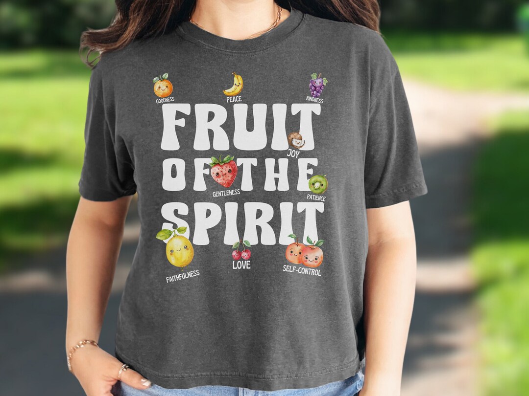 Fruit of the Spirit Shirt Fruits of the Spirit Tee Christian Tshirt ...