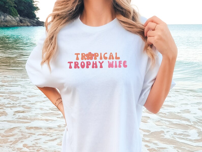 Coconut Girl Tropical Trophy Wife Shirts Surfer Girl Clothes Coconut ...