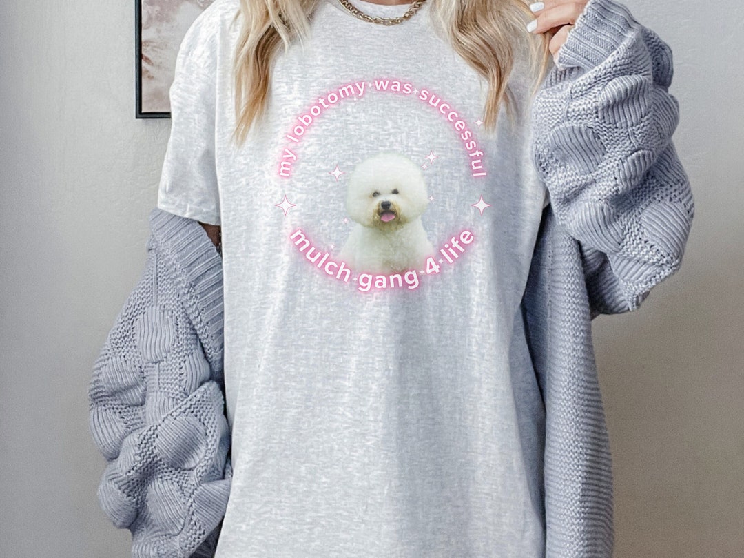 Mulch Gang Tshirt, Mulchmaxxing Tee, Mulchgiving T-shirt, Cute Dog ...