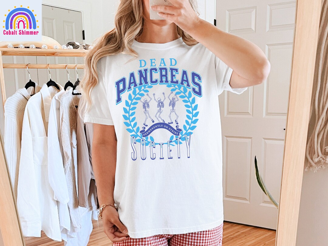 Dead Pancreas Shirt Type 1 Diabetes Tee Type1 Awareness T-shirt T1D ...