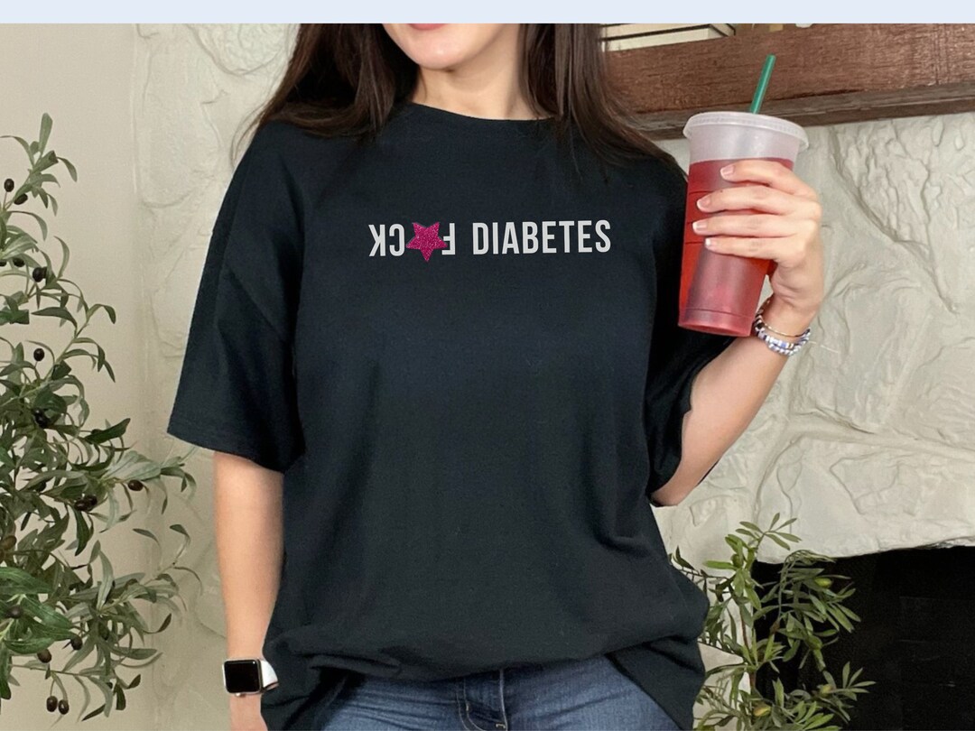Diabetes Shirt Type1 Awareness T-shirt Type 1 F*CK DIABETES Tee ...