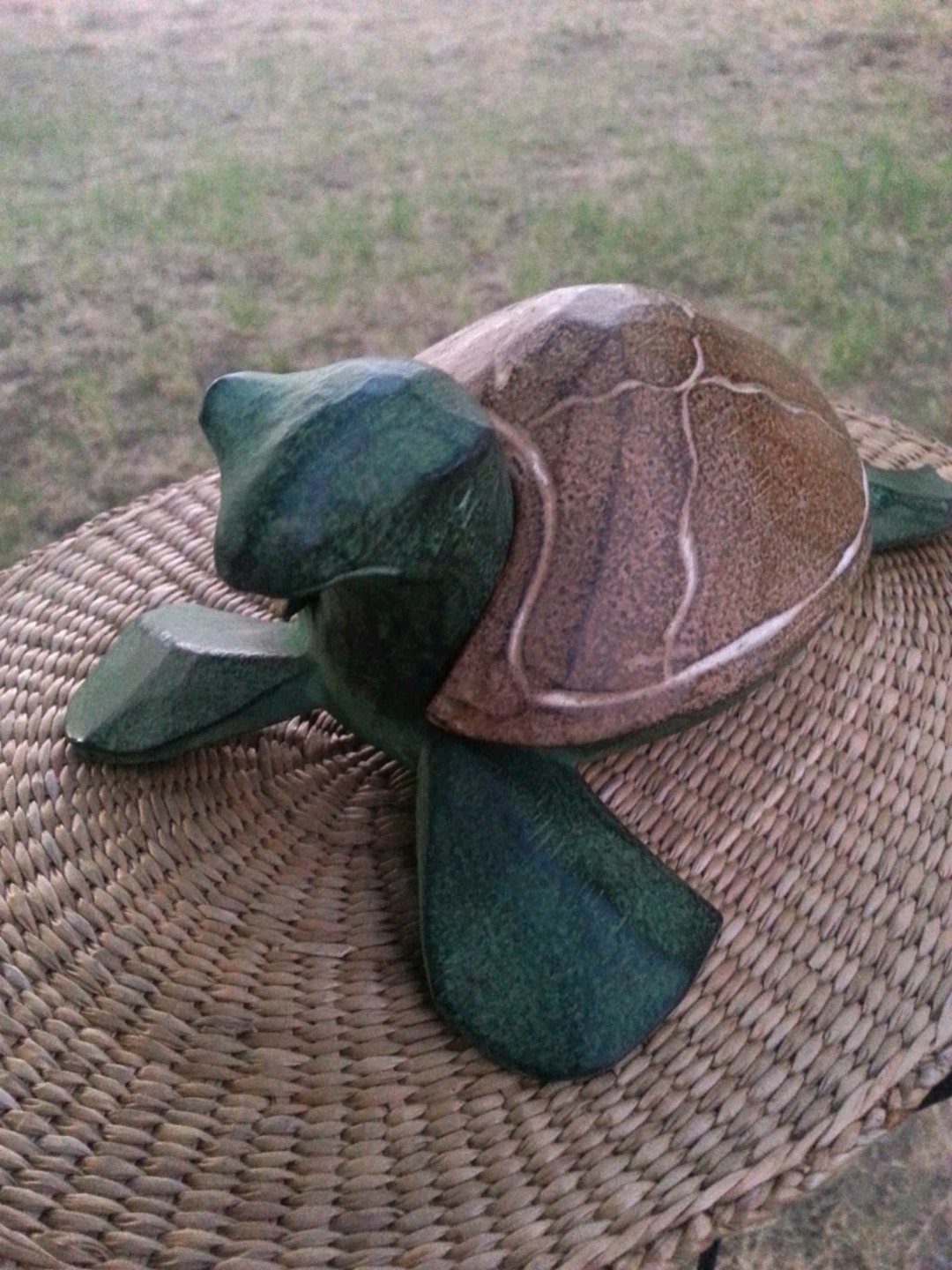 Vintage Carved Wood Turtle Box, Ocean Animal Decor - Etsy