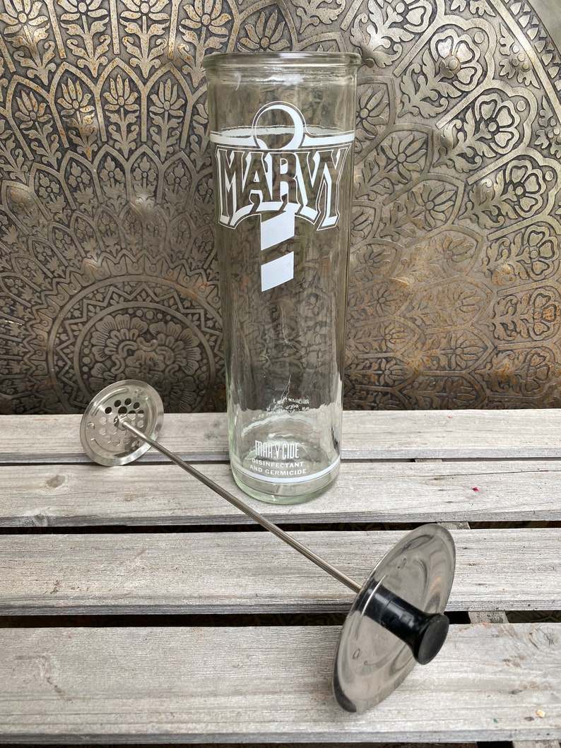 Marvy Disinfectant and Germicide Jar/mar-v-cide - Etsy