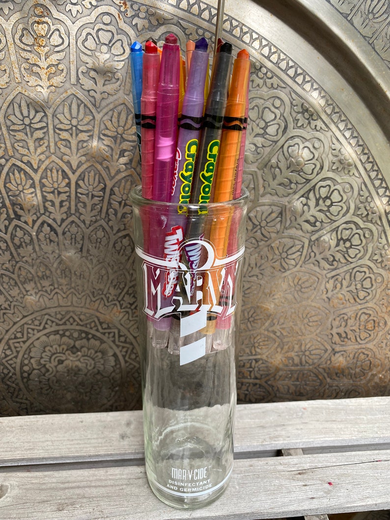 Marvy Disinfectant and Germicide Jar/mar-v-cide - Etsy