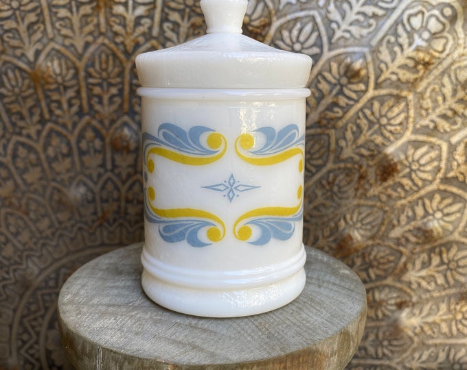 Vintage Merck & Co. Sharp and Dohme Milk Glass Apothecary Medicine ...