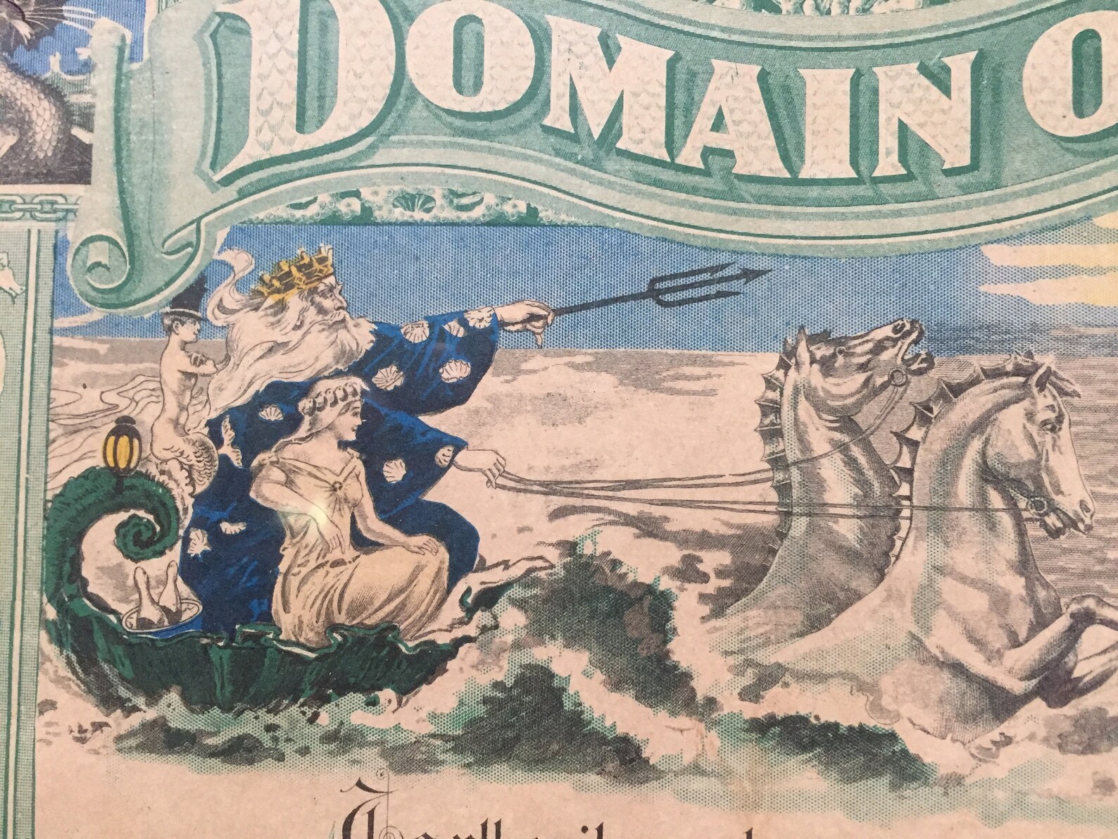 Domain of Neptunus Rex Certificate July 61925 | Etsy