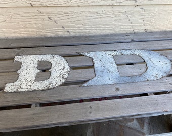 Metal Letter D - Etsy